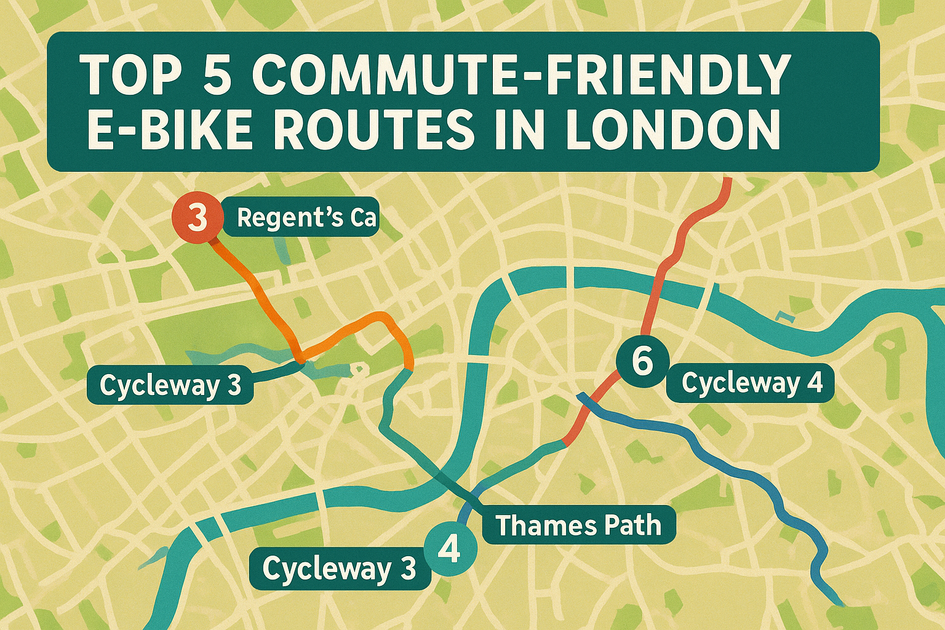 Top 5 Commute-Friendly E-Bike Routes in London (2025) – etrailz